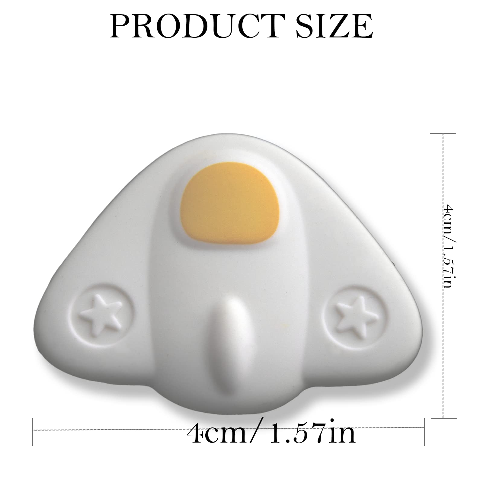 Amoretti Sonnet 8 Packs Corner Protector for Baby, Protectors Guards Furniture Corner Guard, Cute Silicone Cartoon Shape(White and Blue)