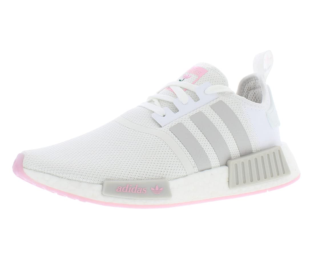 adidas Originals NMD_R1 W Womens Shoes Size 10, Color: Cloud White/Grey One/True Pink-FootwearWhite