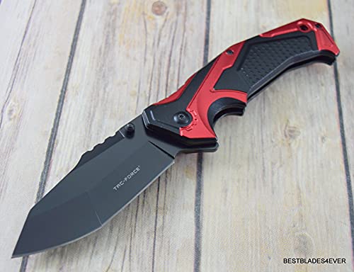 8.5 Inch Open Folding Pocket Knife With Clip Outdoor Survival Hunting Knife for Camping by Survival Steel