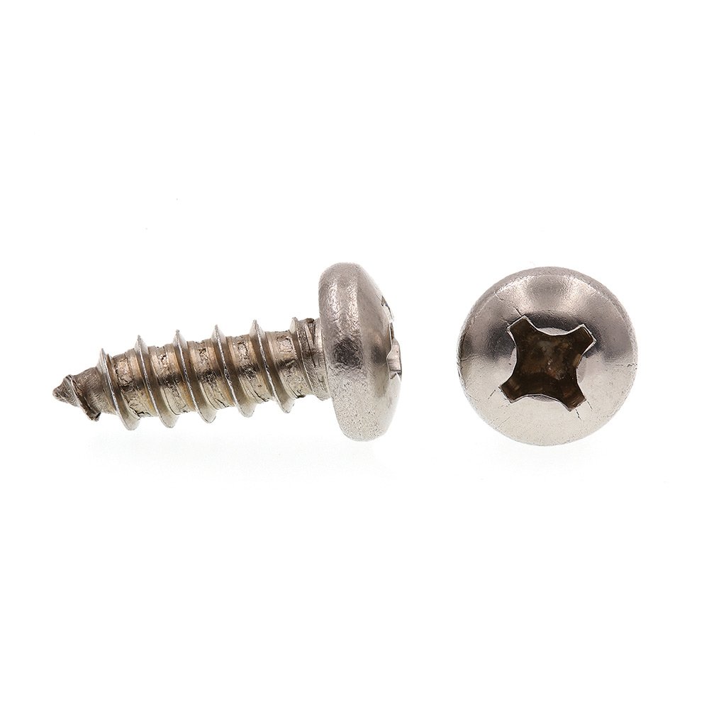 Prime-Line 9021241 Sheet Metal Screw, Self-Tapping, Pan Head Phillips, #14 X 3/4 in, Grade 18-8 Stainless Steel, Pack of 100