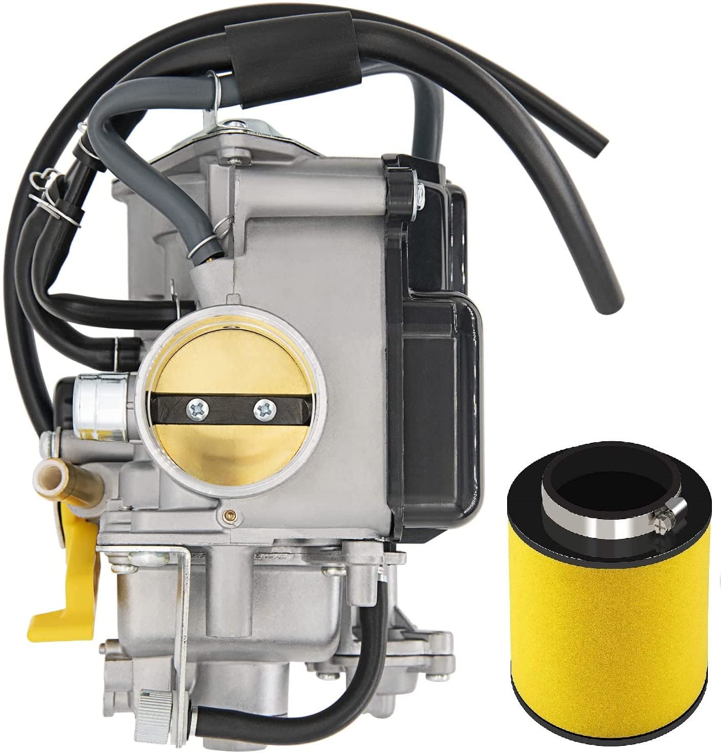 400EX Carburetor,Compatible with Honda Sportrax TRX400EX 2x4 1999-2008 ATV, TRX400X 2x4 2009-2015 TRX 400 Carburetor 400EX Replaces 16100-HN1-A43