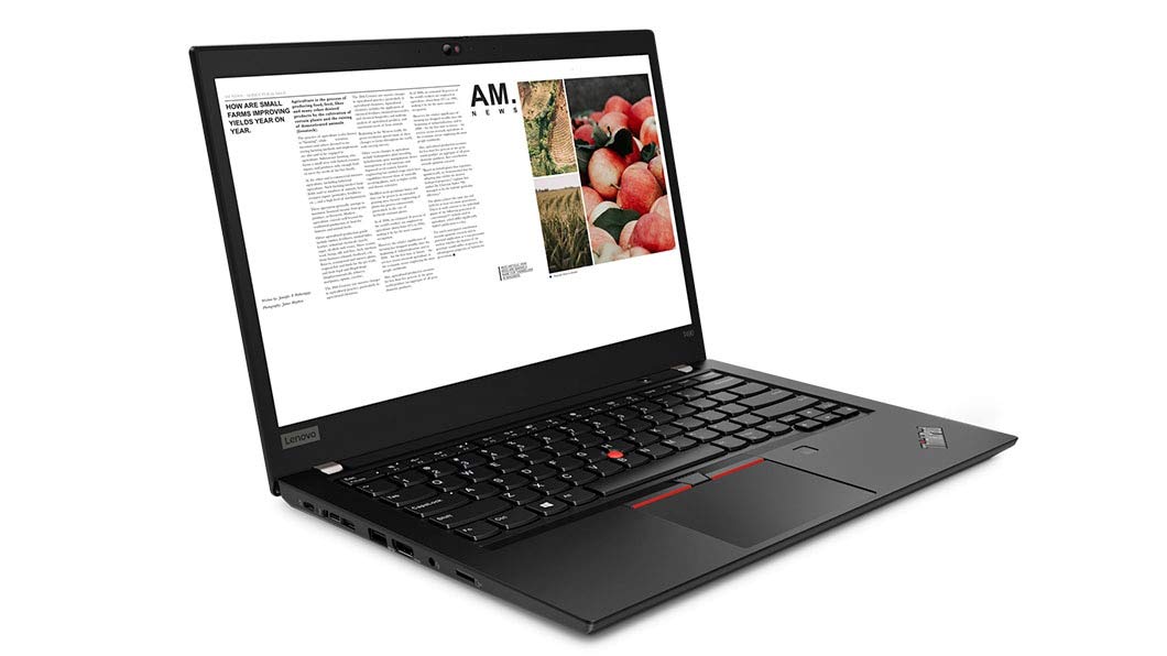 Lenovo ThinkPad T490 14.0" FHD (1920x1080) 250 nits IPS Anti-Glare Display - Intel Core i7-8565U Processor, 16GB RAM, 1TB PCIe-NVMe SSD, Windows 10 Pro 64-bit