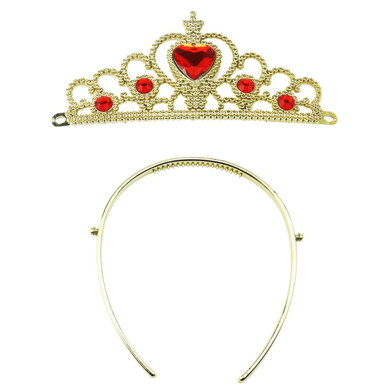 Orgrimmar Princess Dress Up accessories For Belle Gloves Princess Tiara Crown Wand Necklaces For Kids