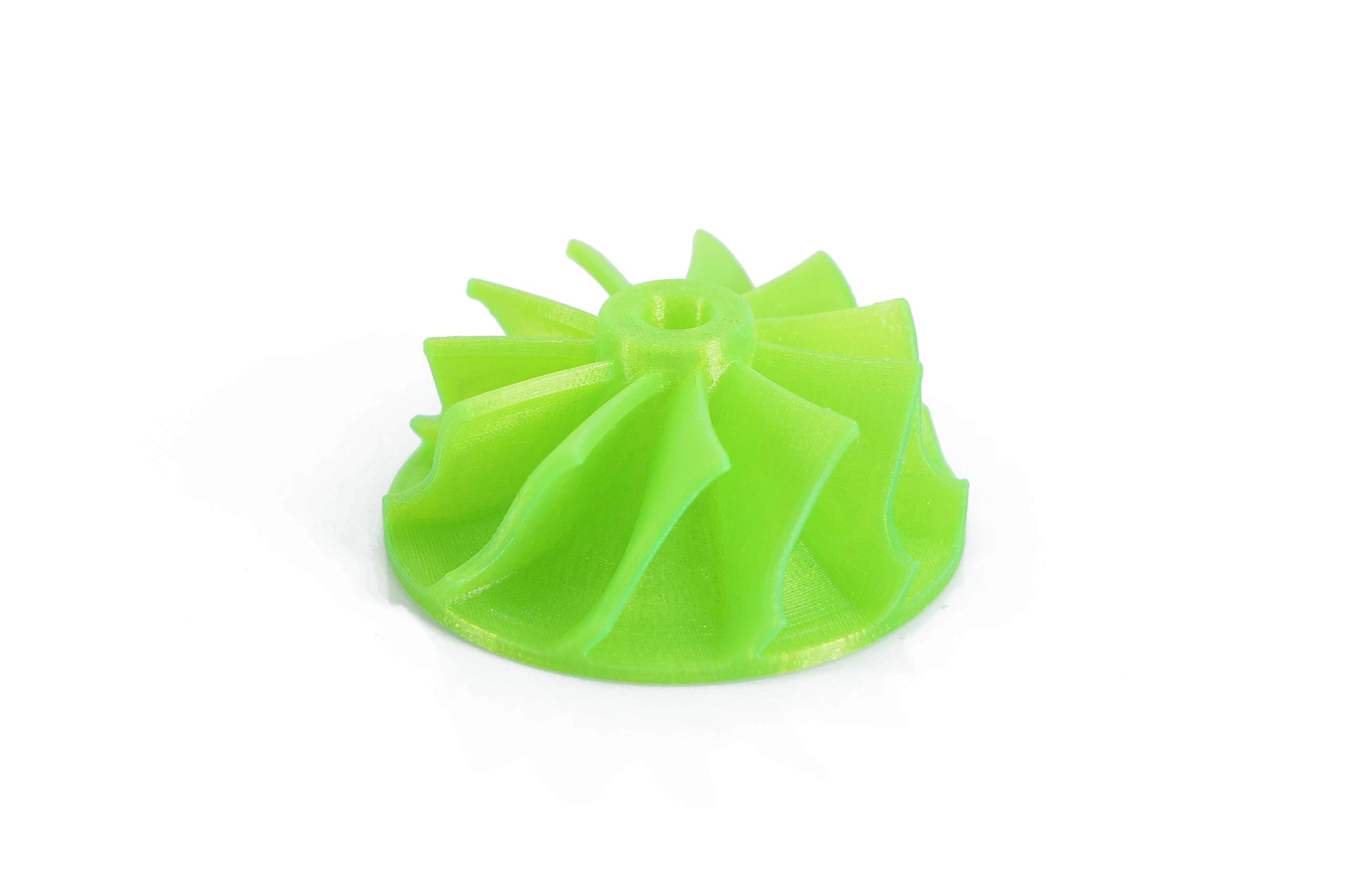 Prusament Neon Green Transparent, PETG Filament 1.75mm 1kg Spool (2.2 lbs), Diameter Tolerance +/- 0.02mm