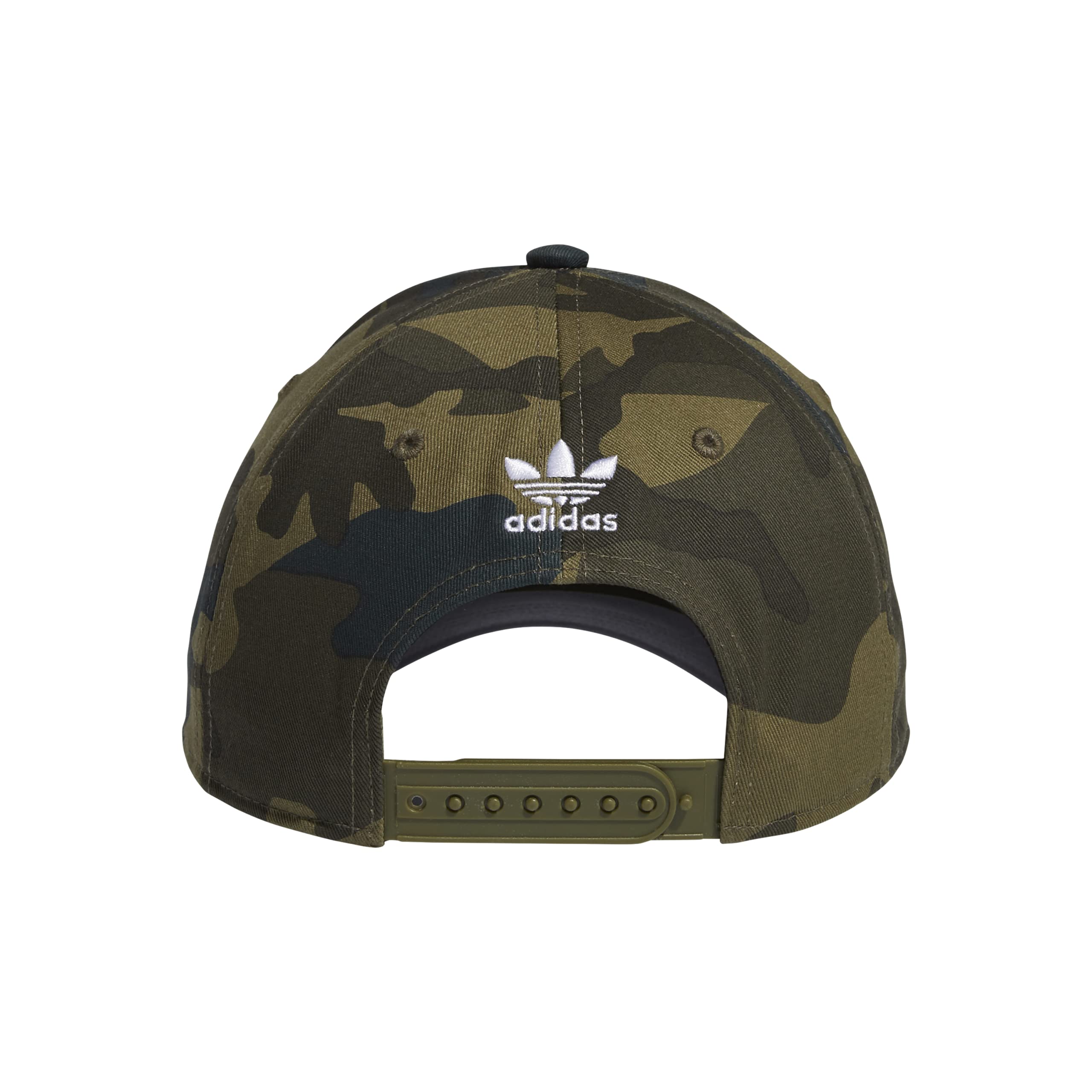 adidas Originals Men's Originals Icon Precurve Snapback, Trace Khaki/Black, One Size