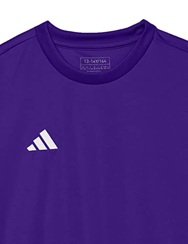 adidas Kids' Tabela 23 Jersey, Team Collegiate Purple/White, Large