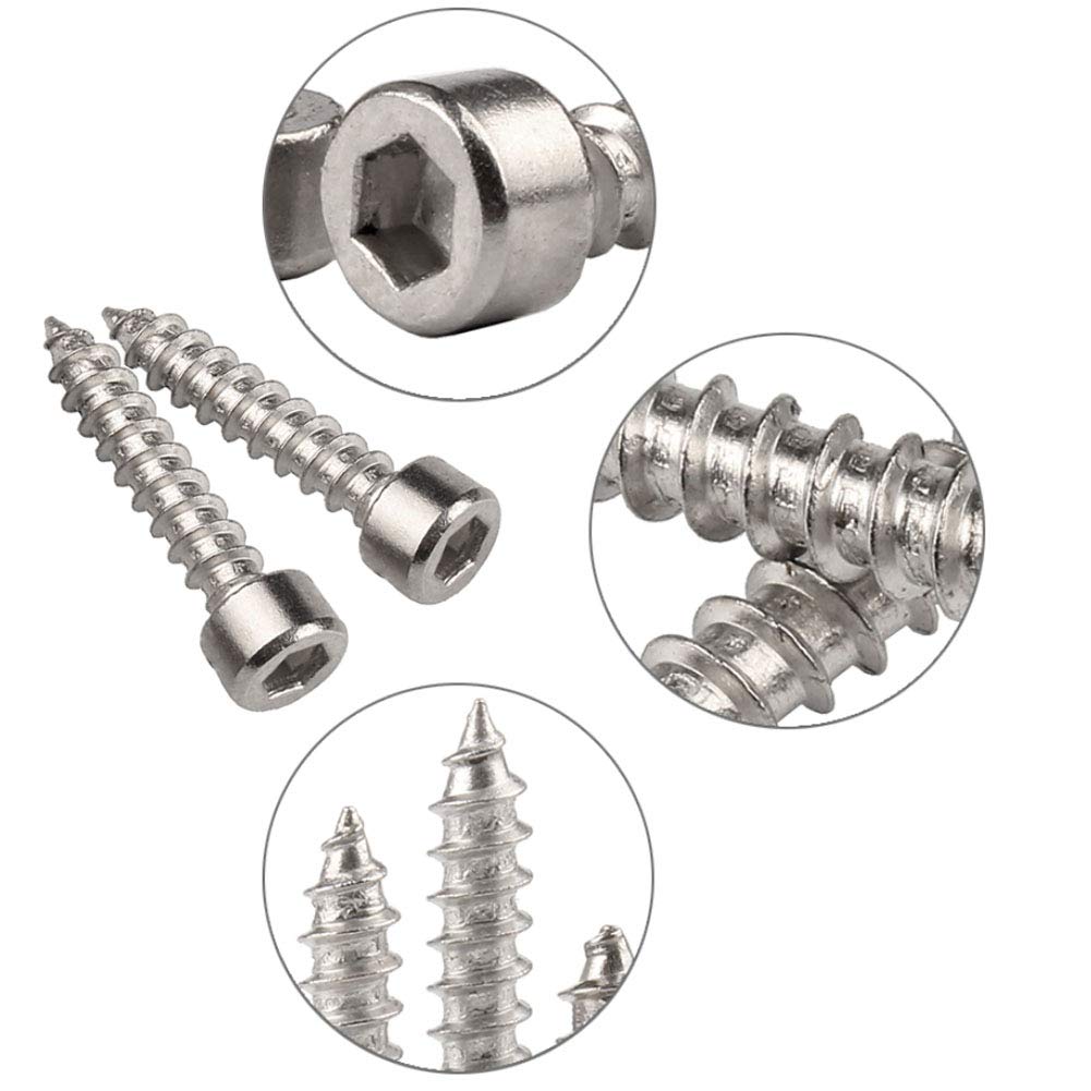 Yudesun Fasteners Tools Nails Screws - Hardware Self Tapping Screws Metric Thread Stainless Steel Hex Socket Cap Screw M4 M5 M6