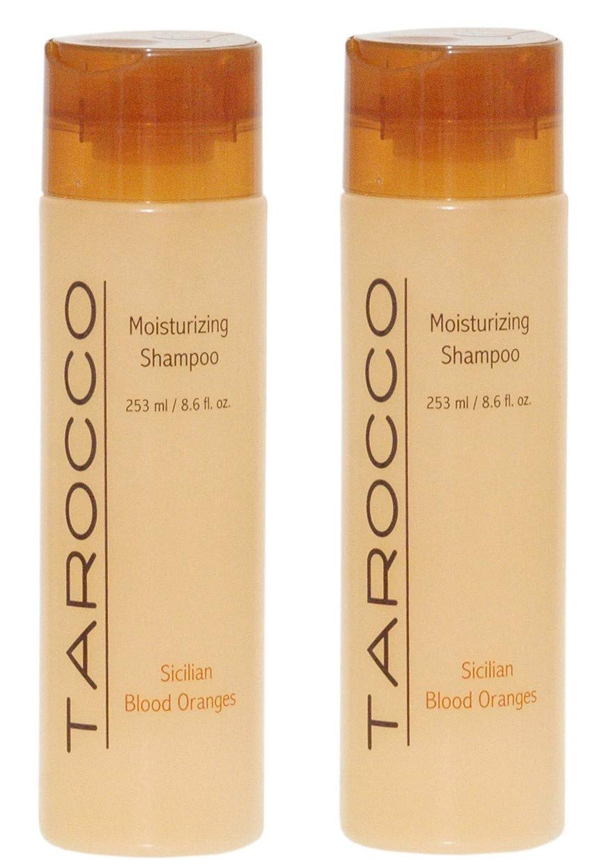 Tarocco Moisturizing Shampoo 253ml/8.6 fl oz x 2 with Sicilian Blood Oranges by Baronessa Cali