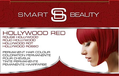 Smart Beauty Red Hair Dye with Plex Anti-Breakage Technology Protecting and Restoring Hair Structure, Plum Color, Vegan and Cruelty-Free