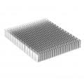 Aluminum Heatsink Cooling Heat Sink Circuit Board Cooling Cooler Fin for CPU Amplifier PCB 150x120x20mm (White)