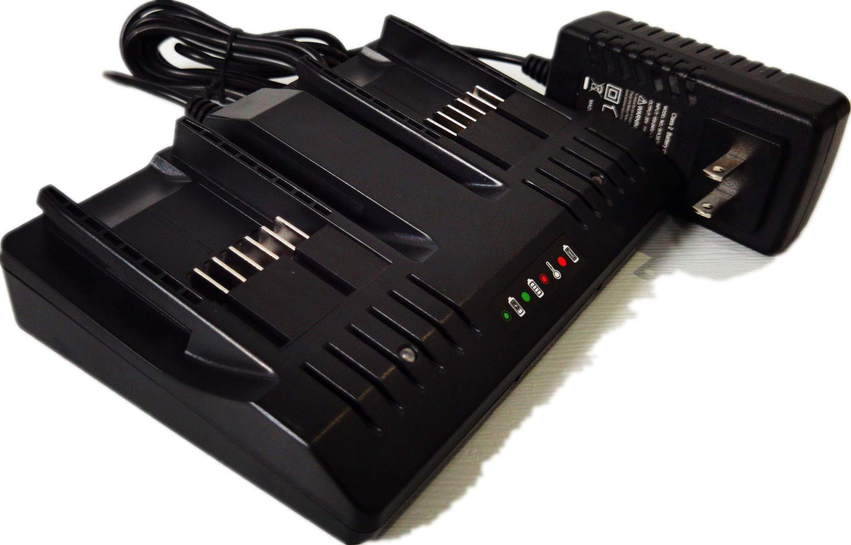 ANOITD WA3875 Replace Worx 20v Lithium Battery Charger Compatible with Worx 20v Batteries Wa3757 Wa3578 WA3525 Wa3522 WA3544 …