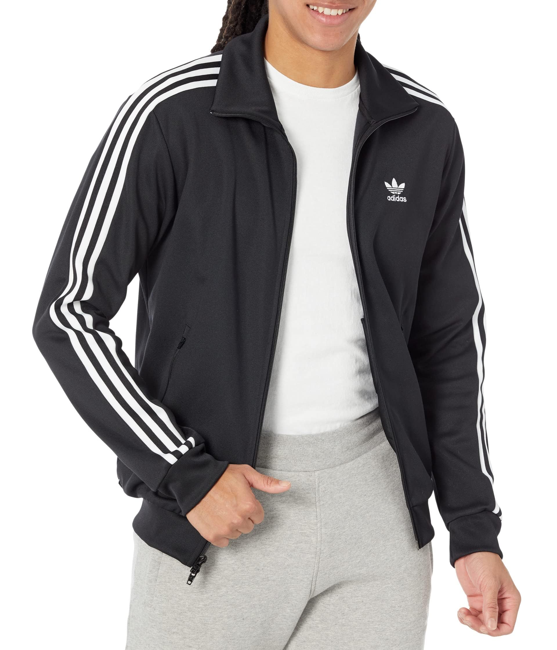 adidas Men's Adicolor Classics Beckenbauer Track Top, Night Indigo, Medium