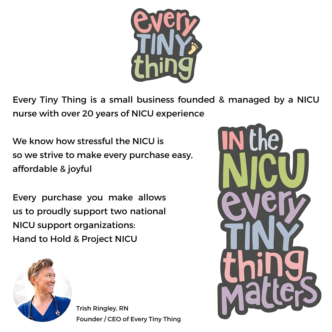 NICU Photo Cards from Every Tiny Thing - Celebrate The Special Milestone Moments in The Neonatal Intensive Care Unit