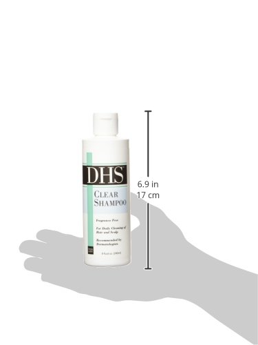 DHS Clear Shampoo Fragrance Free 8 oz