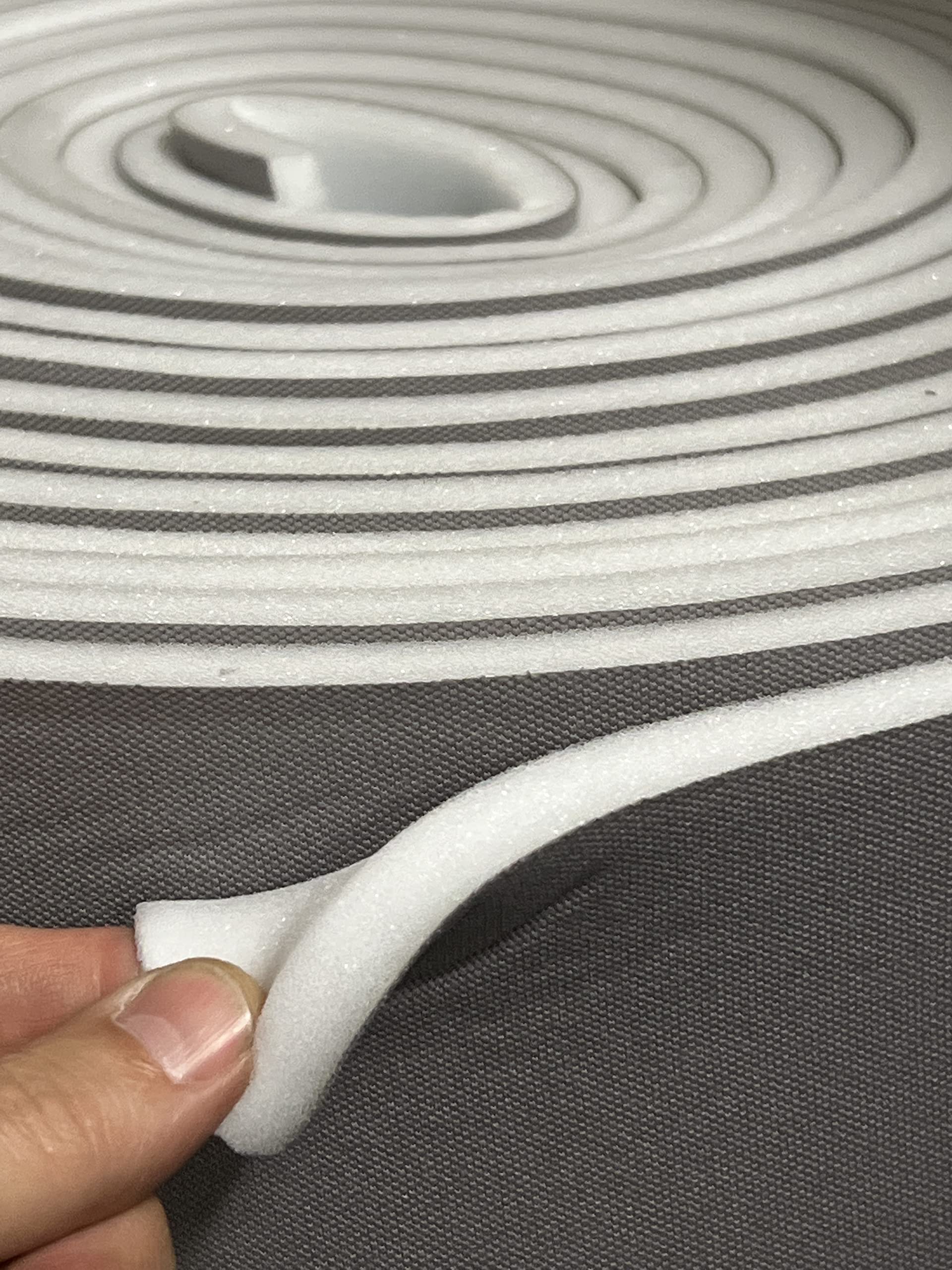 BayTrim Sew Foam Padding W/Scrim Backing 54" Wide Sold PER Yard (1/2" (0.5"))