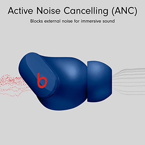 Beats Studio Buds - True Wireless Noise CancellingĀ EarbudsĀ - Ocean Blue with AppleCare+ (2 Years)