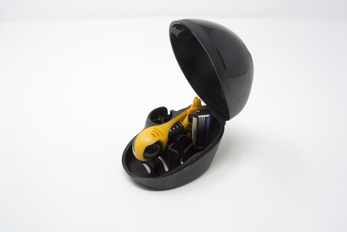 HeadBlade Moto Headshaver with Moto HeadCase - Revolutionary Dual Active Suspension - Travel Ready Case
