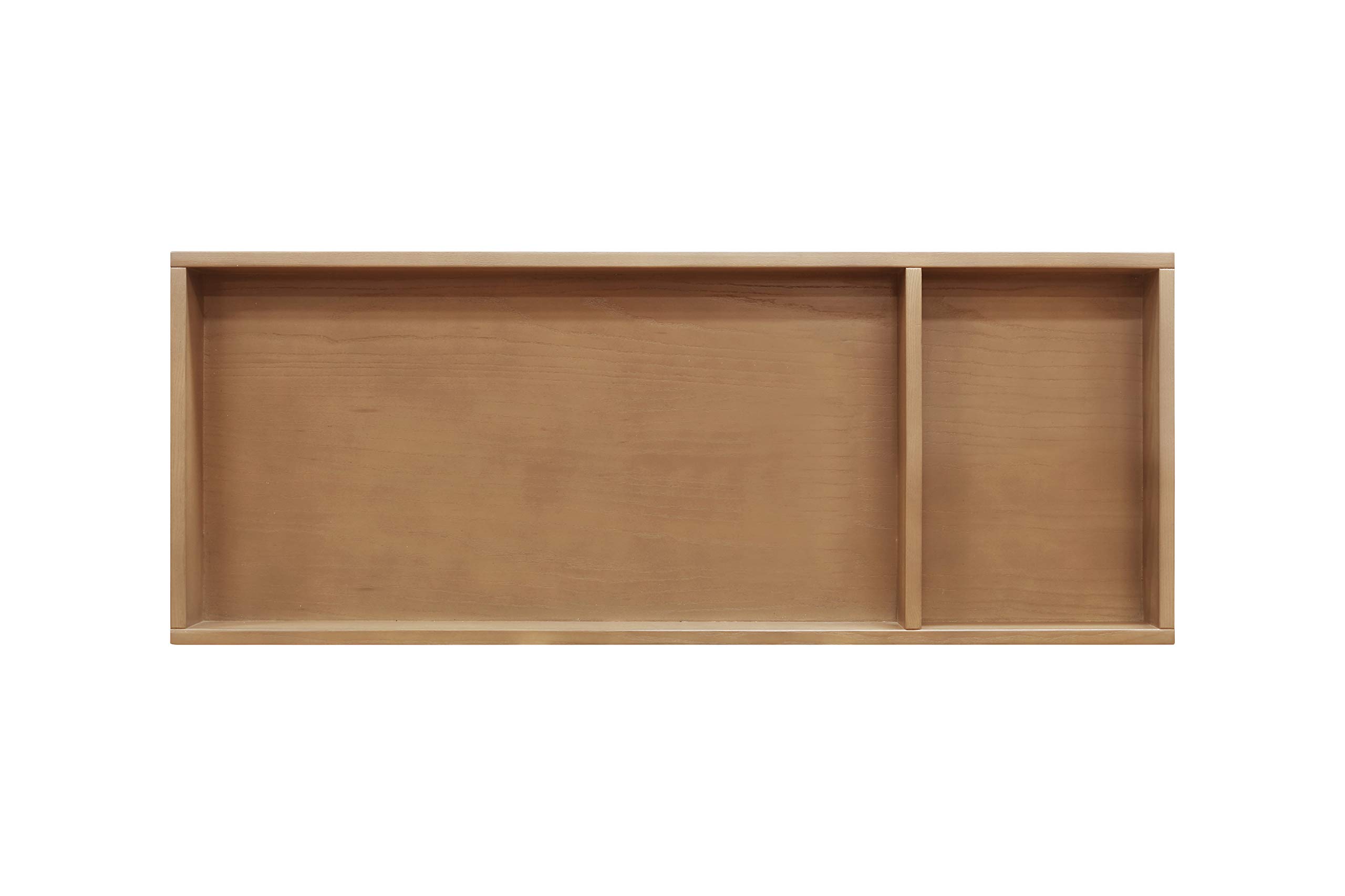 Nursery Works Universal Wide Removable Changing Tray in Stained Ash