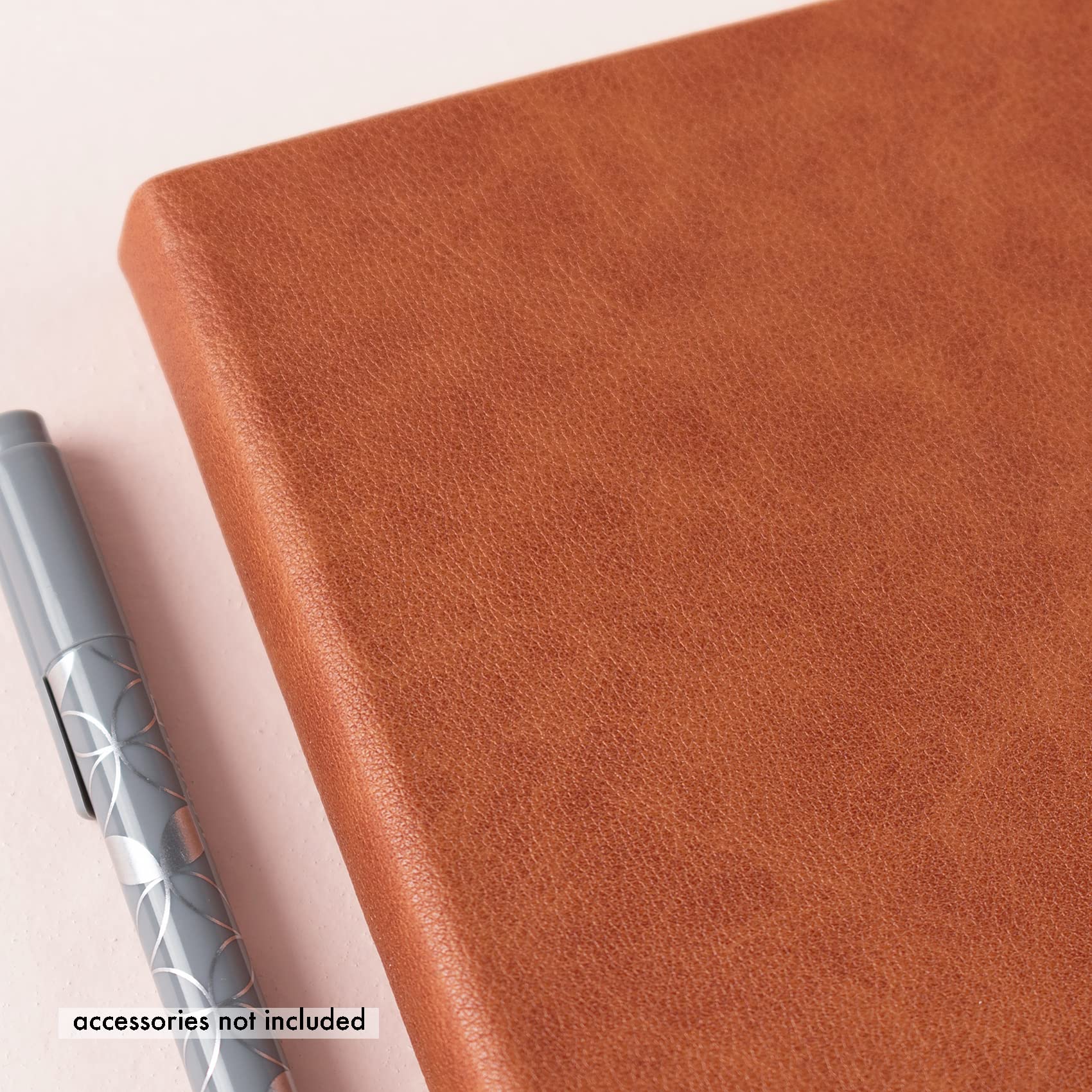 8” x 10” 12 Month Soft Bound Life Planner ( Jan 2022 – Dec 2022 ) – Camel Cover + Mid Century Circles Interior Pages. Vertical Weekly and Monthly Agenda by Erin Condren