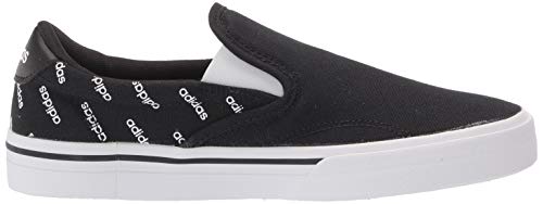 Adidas Unisex Kurin Skate Shoe, Black/White/Black, 9 US Women