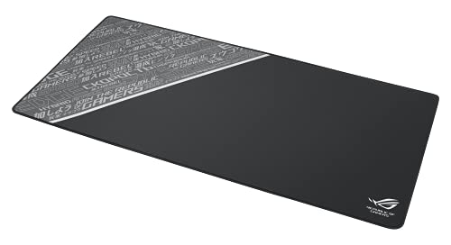 ASUS ROG Sheath Black Mouse Pad | Extra-Large Gaming Surface Mouse Pad | Pixel Precise Tracking | Anti-Fray Stitched Edges and Non-Slip Rubber Base (35.4 x 17.3 inches)