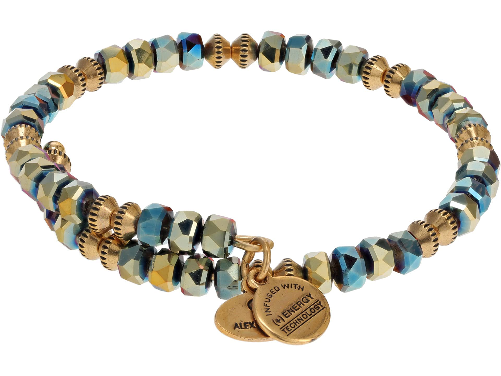 Alex and Ani Dazzle Wrap Bracelet Rose Gold 1 One Size