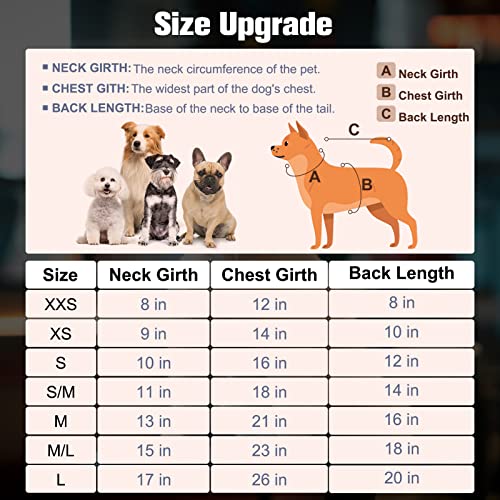 BEAUTYZOO Small Dog Sweater -Turtleneck Pullover Classic Cable Knit Fuzzy Winter Coat Dog Cold Weather Clothes for Small Medium Dogs Puppy Girl Boys(Gradient Rose, XXS)