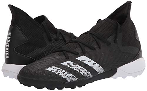 adidas Predator Freak .3 Turf Soccer Shoe (mens) Black/White/Black 10.5