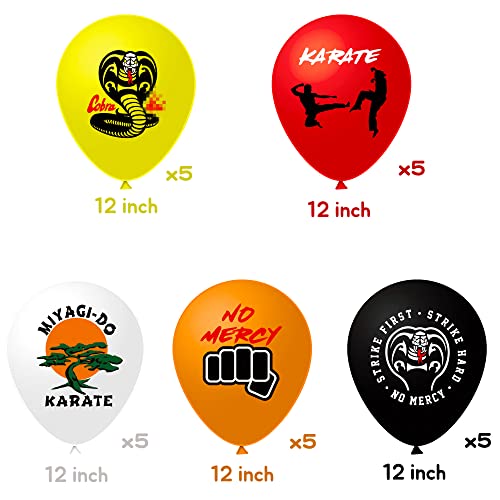 51Pcs Birthday Decorations Kit Including Latex Balloons, Banner, Cake & Cupcake Toppers, Party Supplies for Adults