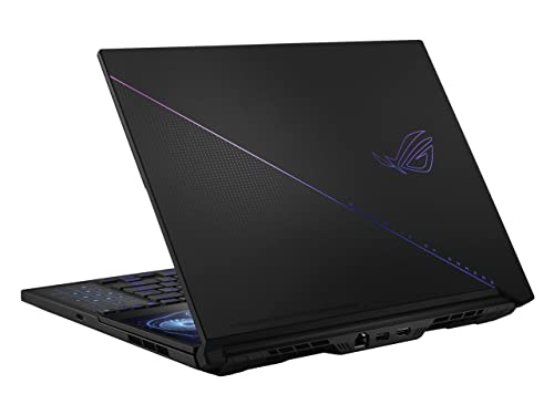 ASUS ROG Zephyrus Duo 16 GX650 GX Gaming & Entertainment Laptop (AMD Ryzen 9 7945HX 16-Core, 64GB DDR5 4800MHz RAM, 2x8TB PCIe SSD RAID 0 (16TB), GeForce RTX 4080, Win 11 Pro) with DV4K Dock