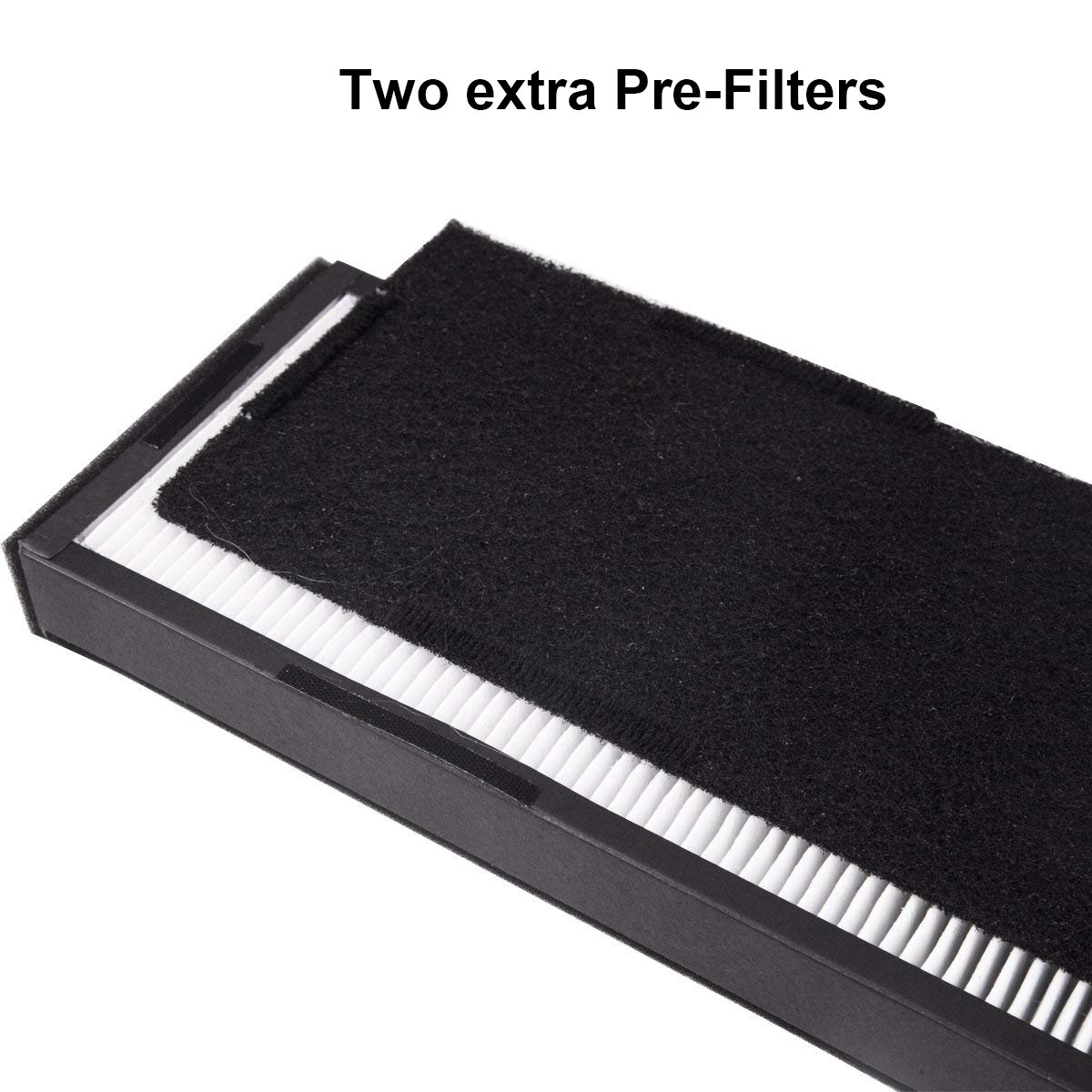 BBT BAMBOOST Filter B Replacement Fit for Germguardian Air Purifier FLT4825 Filter-b Models AC4825 AC4300 AC4800 AC4900,AP2200CA,BXAP148(2pcs HEPA True Filters and 4 Pieces Carbon Filters)
