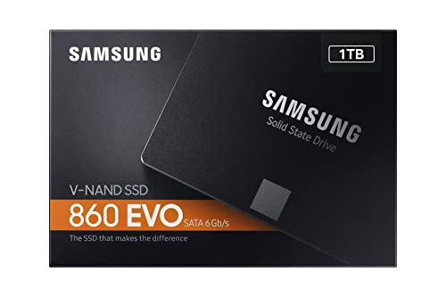 Samsung 1TB 860 EVO SATA 6GB/S 2.5IN