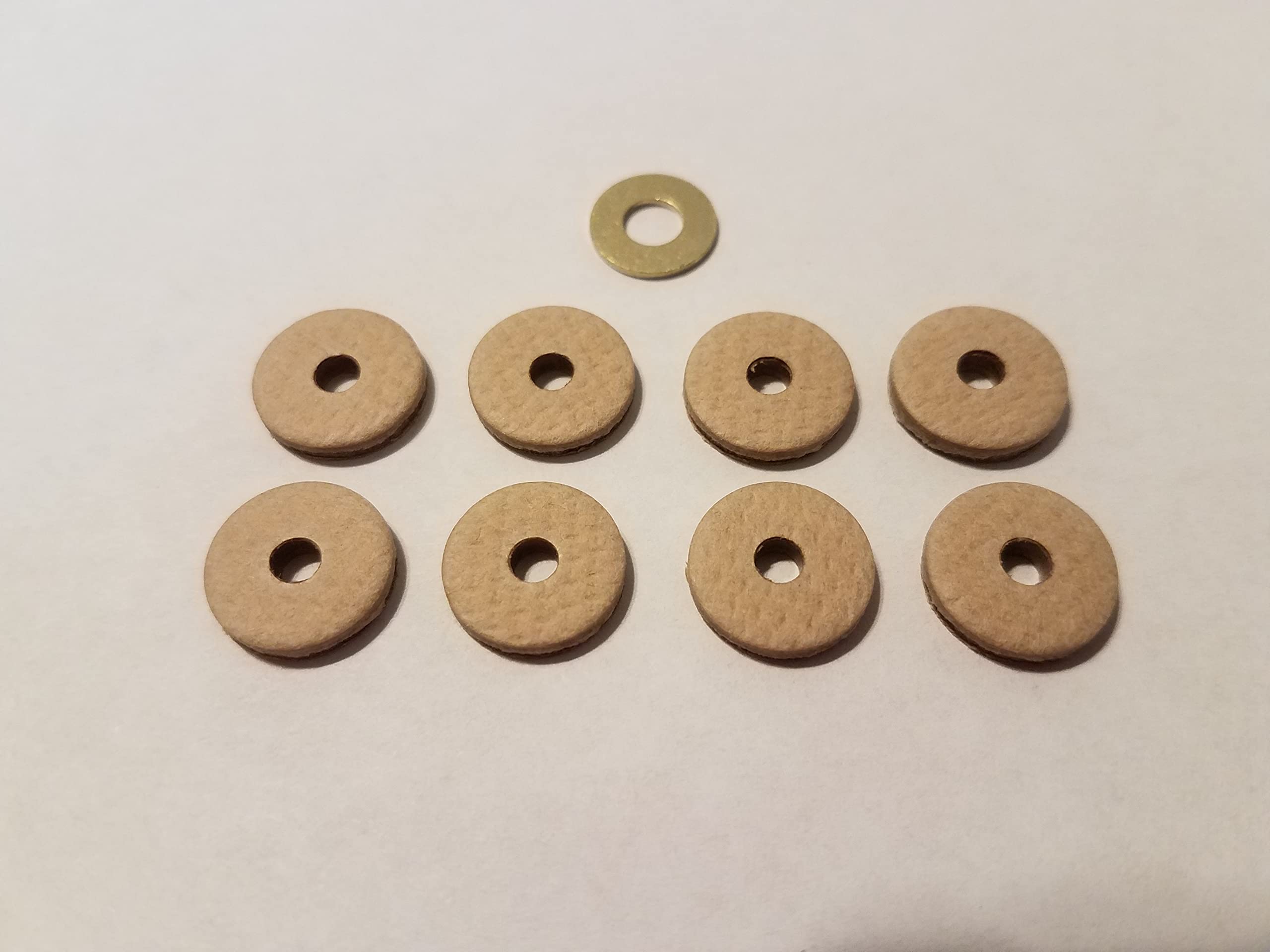 8 Hunter Irrigation Rain Sensor Hygroscopic Discs w/Brass Washer - Repair 1 Sensor - Mini-Clik, Rain Clik, Solar Sync