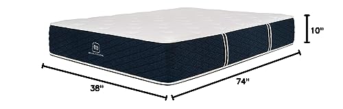 Brooklyn Bedding Signature 11" Hybrid Mattress with Pressure Relieving Foam, Twin Medium