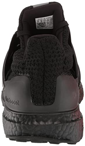 adidas Men's Ultraboost 5.0 DNA Running Shoe, Black/Black/Green, 11