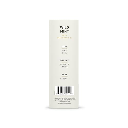 Cremo Beard Oil, Revitalizing Wild Mint, 1 fl oz - Restore Natural Moisture and Soften Your Beard To Help Relieve Beard Itch