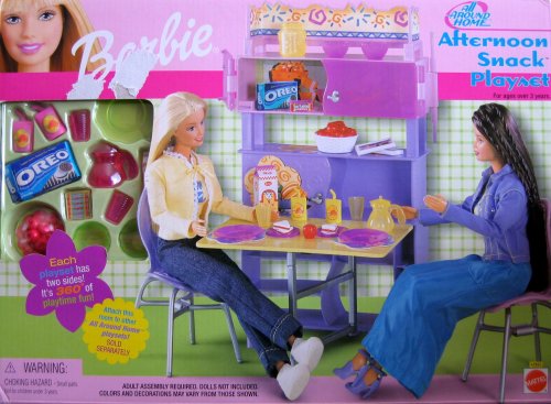 Barbie All Around Home Afternoon Snack Playset (2001)