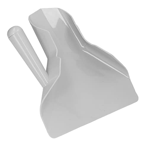 French Fry Bagger Scoop, Popcorn Scoop, Commercial Desserts Scooper for Popcorn, Chips, Candy, Hotels, Buffets, Quick Fill Tool for Bags & Boxes, Right Handle