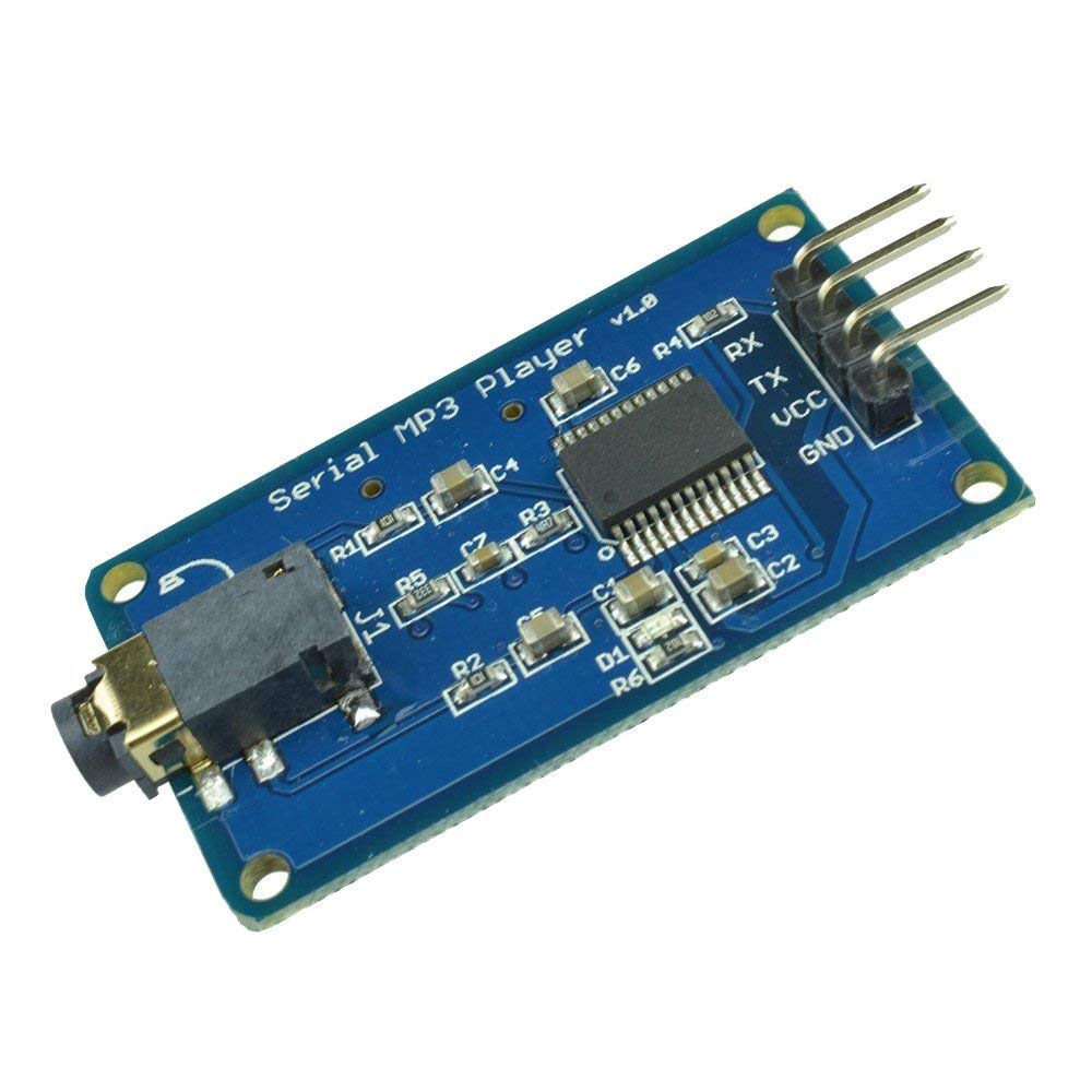 HiLetgo GD3300 UART Control Serial MP3 Music Player Module Replace YX5300