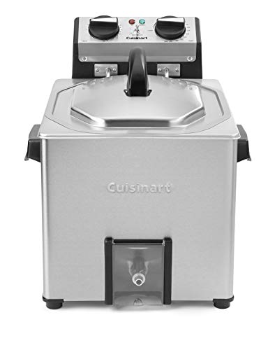 Cuisinart CDF-500 Extra-Large Rotisserie Deep Fryer, Silver
