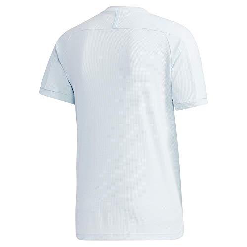 adidas mens HEAT.RDY Club Tee Sky Tint Small
