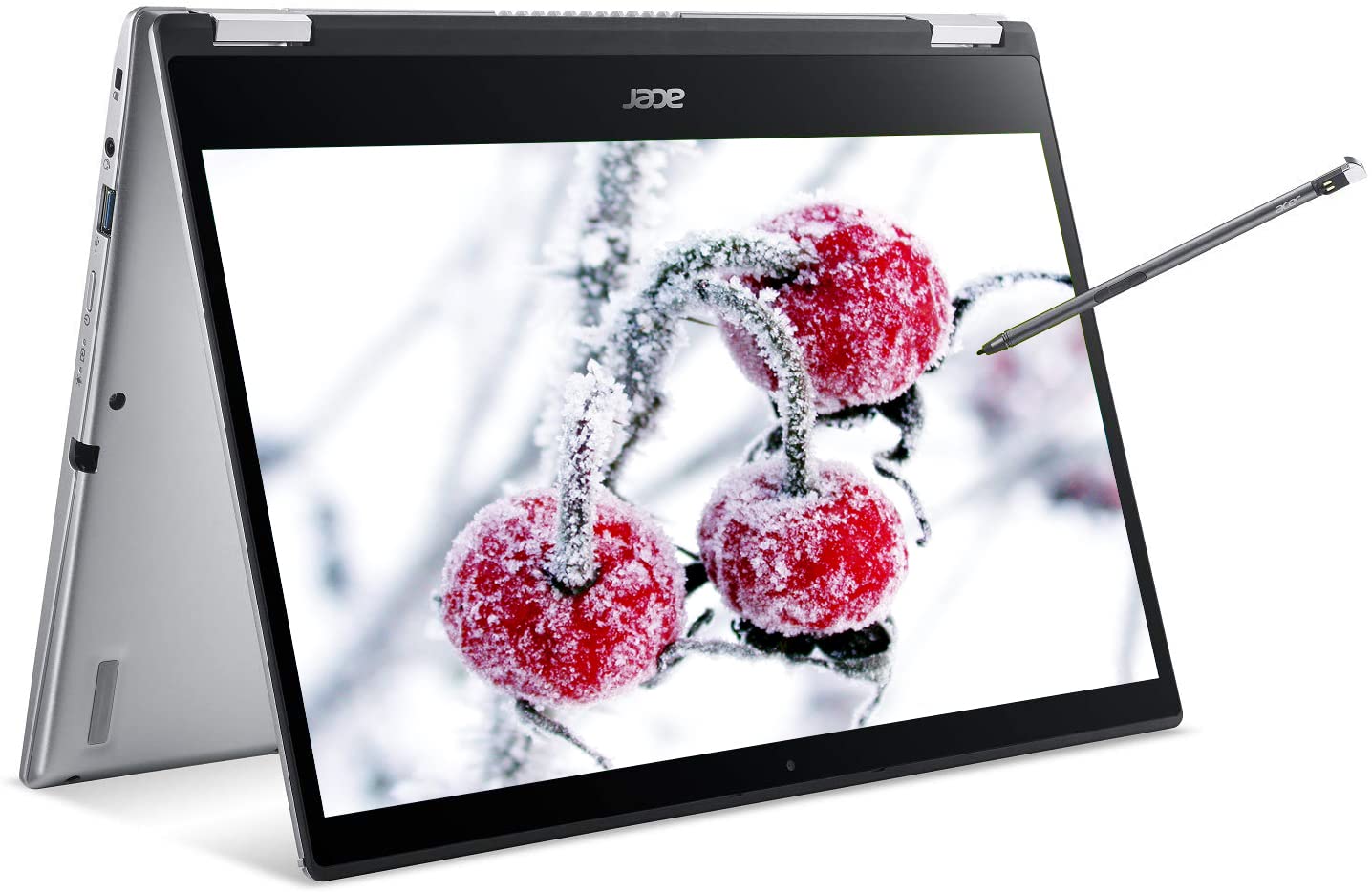 acer Spin 3 14" FHD IPS Touch Convertible Laptop 2022, Intel Core i5-1035G1, 8GB LPDDR4, 512GB NVMe SSD, Backlit KB, Fingerprint, Thunderbolt 3, Rechargeable Active Stylus, Win 10 w/3in1 Accessories