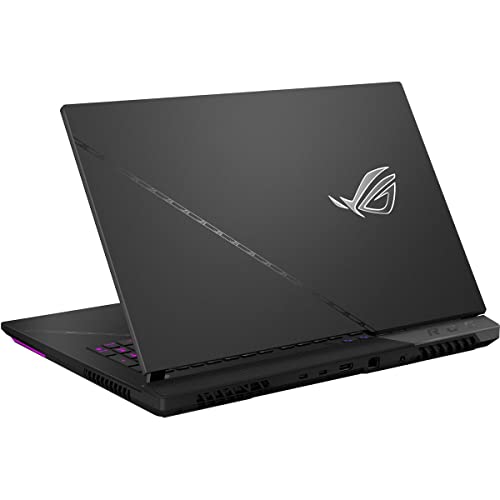 ASUS ROG Strix Scar 17 (2023) Gaming Laptop, 17.3” QHD 240Hz/3ms, 100% DCI-P3 Display, GeForce RTX 4090, AMD Ryzen 9 7945HX, 32GB DDR5, 1TB PCIe SSD, Wi-Fi 6E, Windows 11 Pro, G733PY-XS96, Off Black