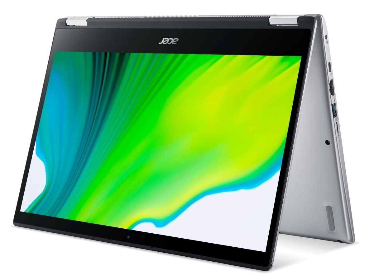 acer Touchscreen Spin 3 Convertible 2-in-1 Laptop Ryzen 3 3250U up to 3.5GHz 4GB DDR4 128GB SSD Web Cam HDMI Win 11 (Renewed)