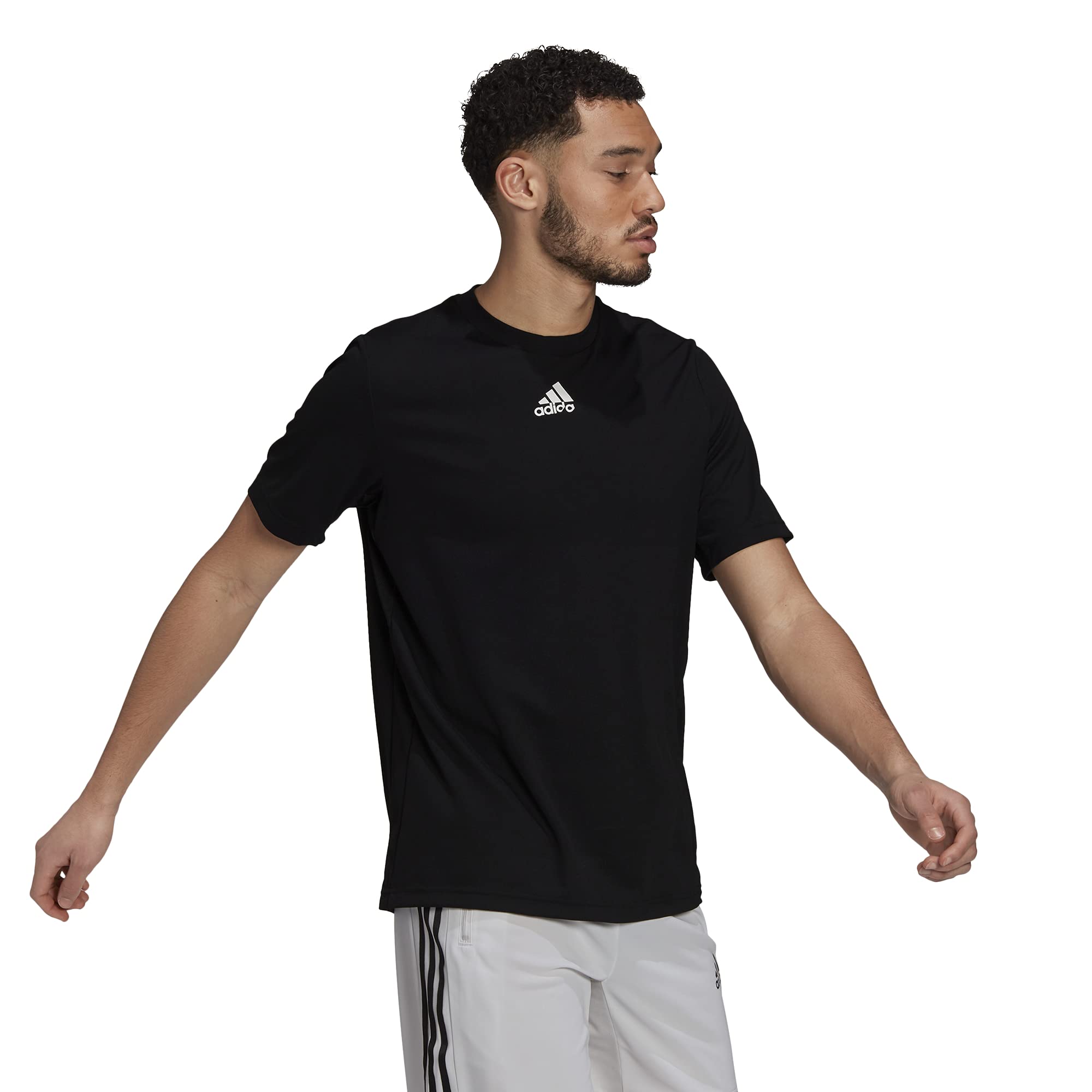 adidas Mens Sportphoria Tee Wild Teal/True Orange X-Large