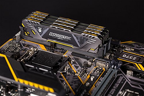 Crucial Ballistix Sport at 2666 MHz DDR4 DRAM Desktop Gaming Memory Kit 32GB (16GBx2) CL16 BLS2K16G4D26BFST