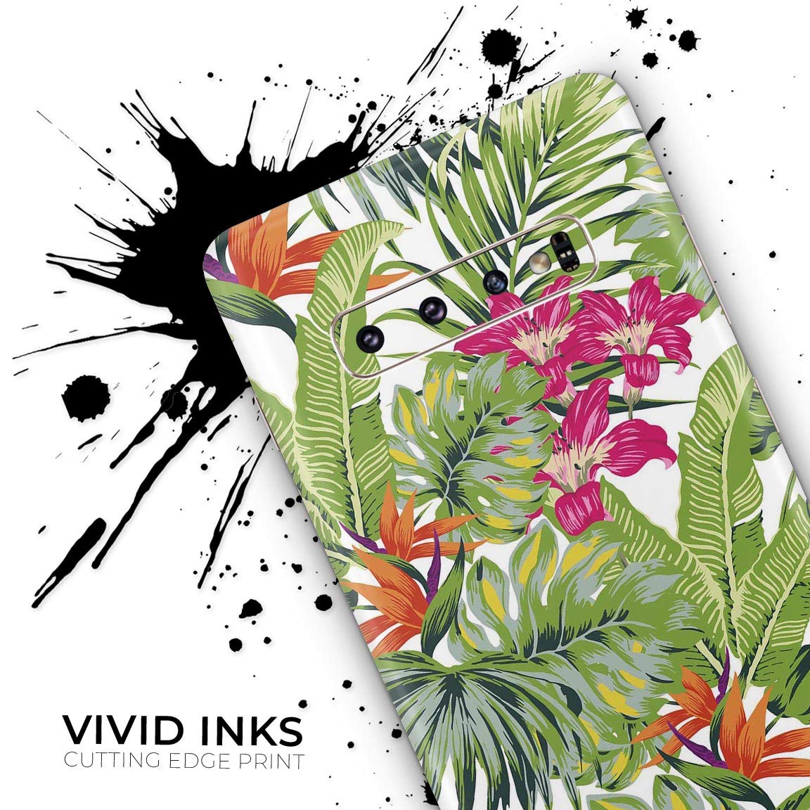 DesignSkinz S17 colorway1 Protective Vinyl Decal Wrap Skin Cover Compatible with The Samsung Galaxy S20 (Screen Trim & Back Glass Skin)