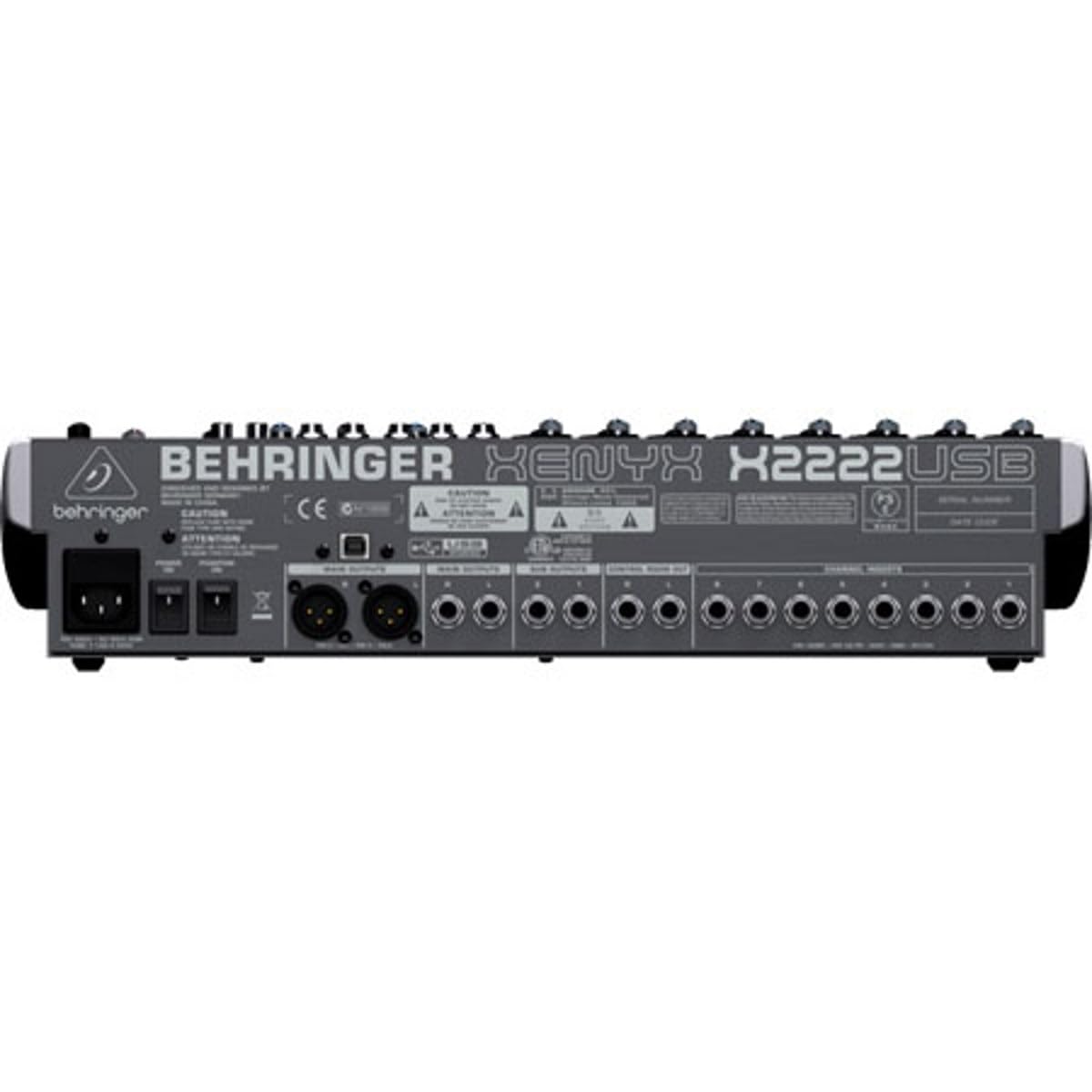 Behringer Xenyx X2222USB Mixer with USB and Effects