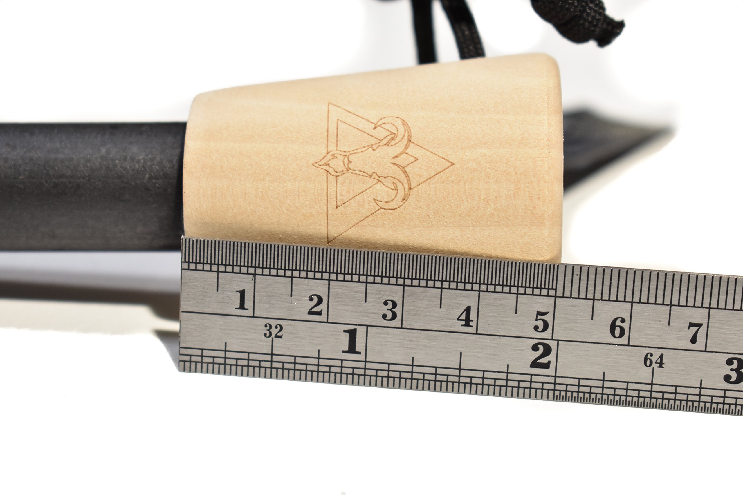 Arcadia Gear Fat Boy Ferro Rod | Extra Large 3/4" D x 6" | Long Term Survival Tool