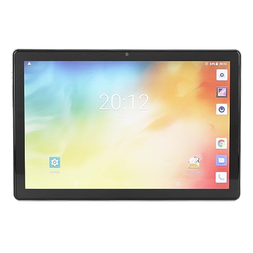 5G WiFi Tablet, Durable 8+20MP Dual Camera Portable 12+256GB 10.1 Inch Tablet 100â240V with Dual Speakers for Office (#1)